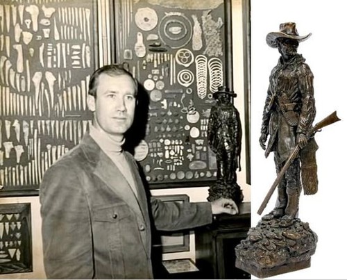 Forrest Fenn Bronze Joe Grandee 2 ft. Pre-Santa Fe 1969 Not Greed Gold ...