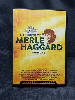 A Tribute to Merle Haggard DVD Country's Family Reunion 2016 4 Disc Set ...