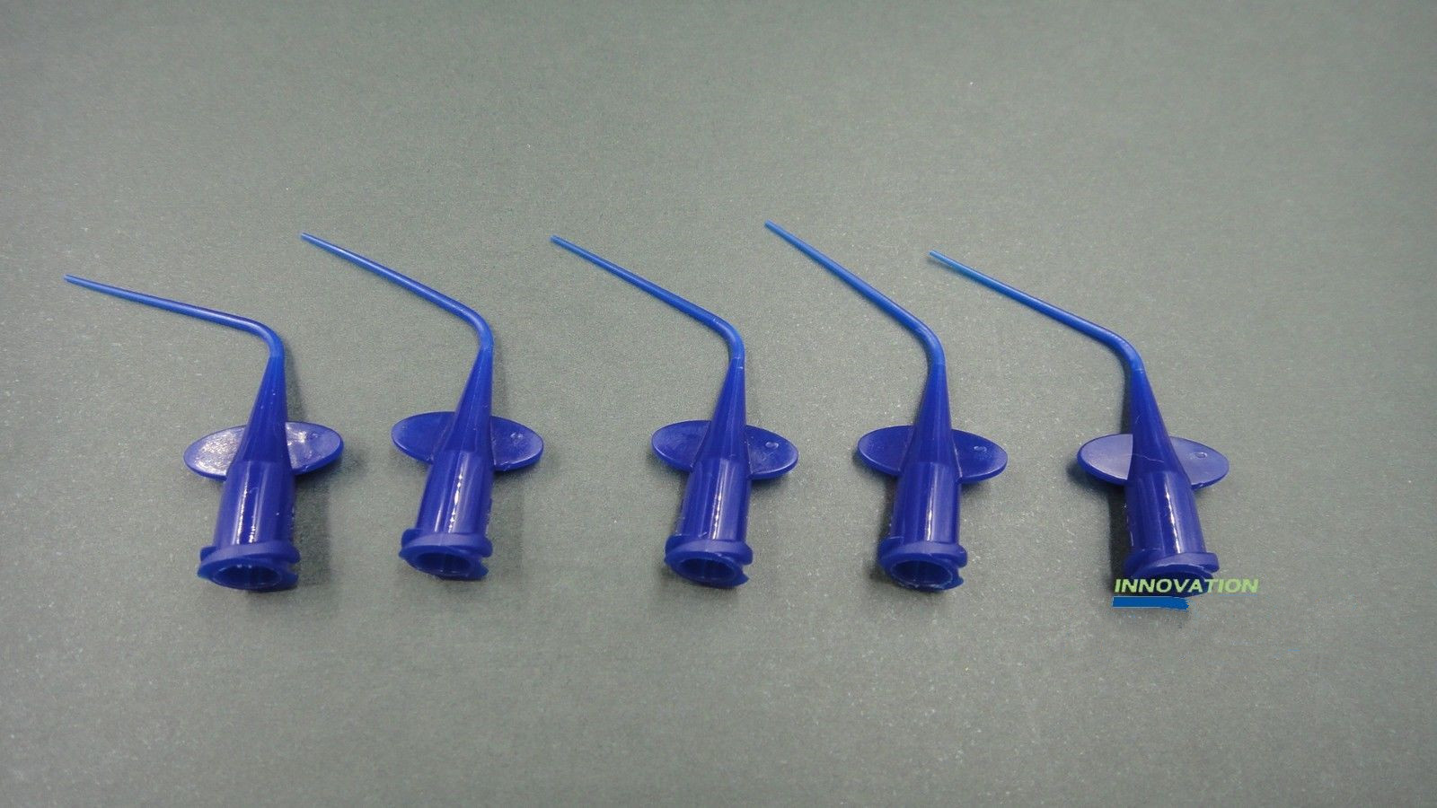 50pcs Dental Disposable syringe tip irrigation tips Clear Blue tips | eBay