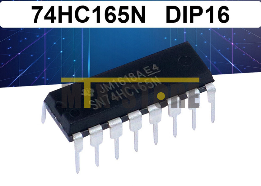 50 PCS SN74HC165N DIP-16 74HC165N 74HC165 8-bit shift register NEW IC ...