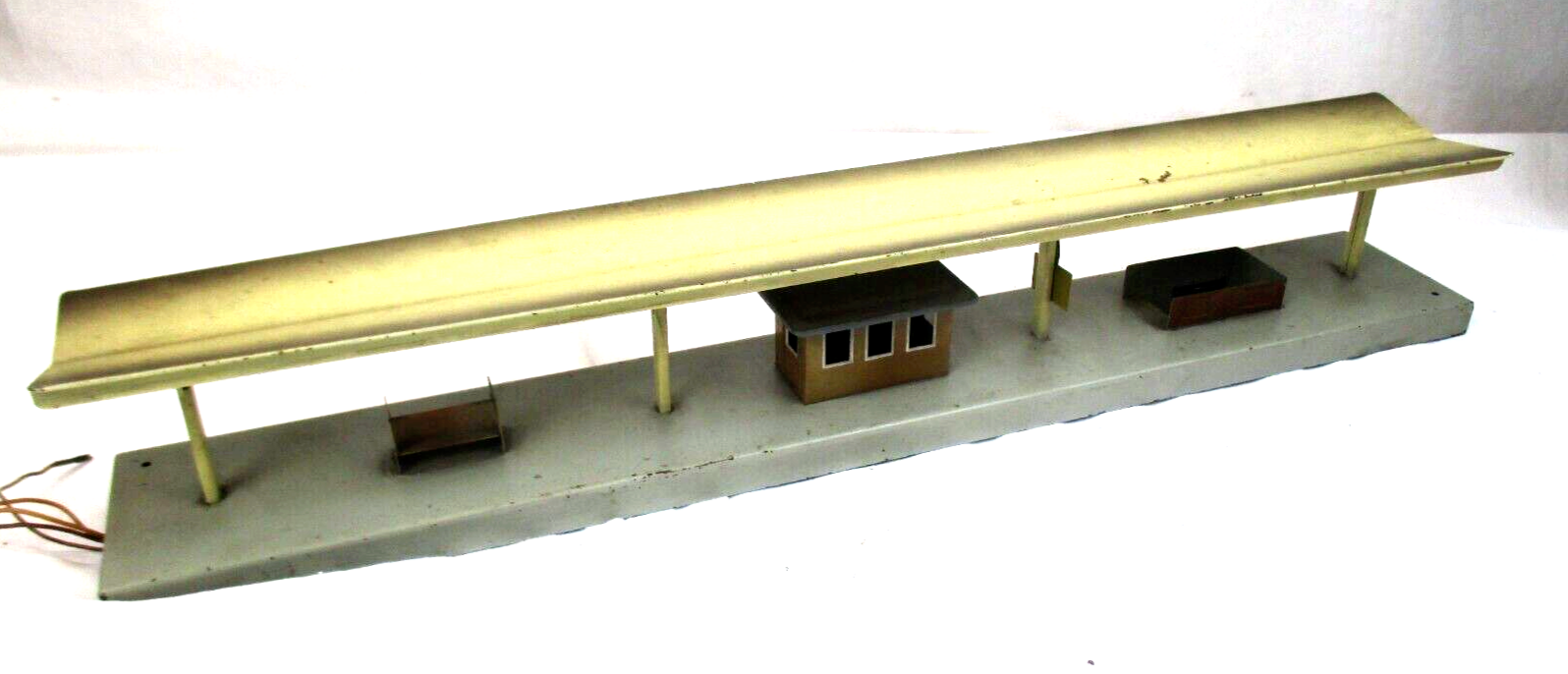 Märklin Bahnsteig Blechbahnhof Spur H0 423 Bahnhofsmodell Sammlermodell ...