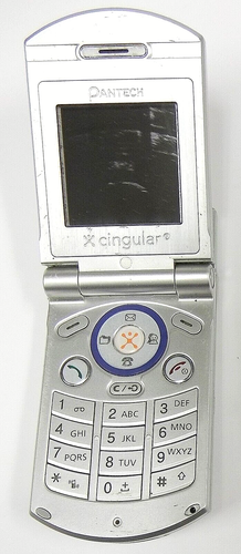 Pantech PG-C3 / C3 - Silver ( AT&T / Cingular ) Super Rare Tiny Flip ...