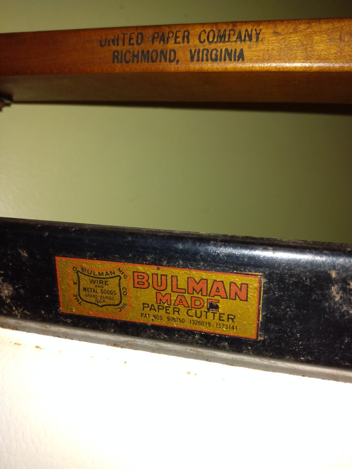 Vintage Bulman Paper Cutter w/ 2 rolls of paper | eBay
