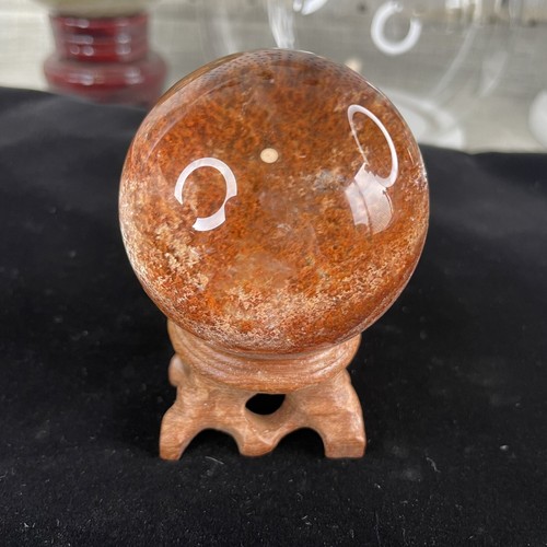 53.2mm-189g Natural Phantom Quartz Crystal Ball Sphere Specimen With ...