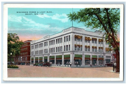1937 Wisconsin Power Light Building Exterior Building Beloit Wisconsin ...