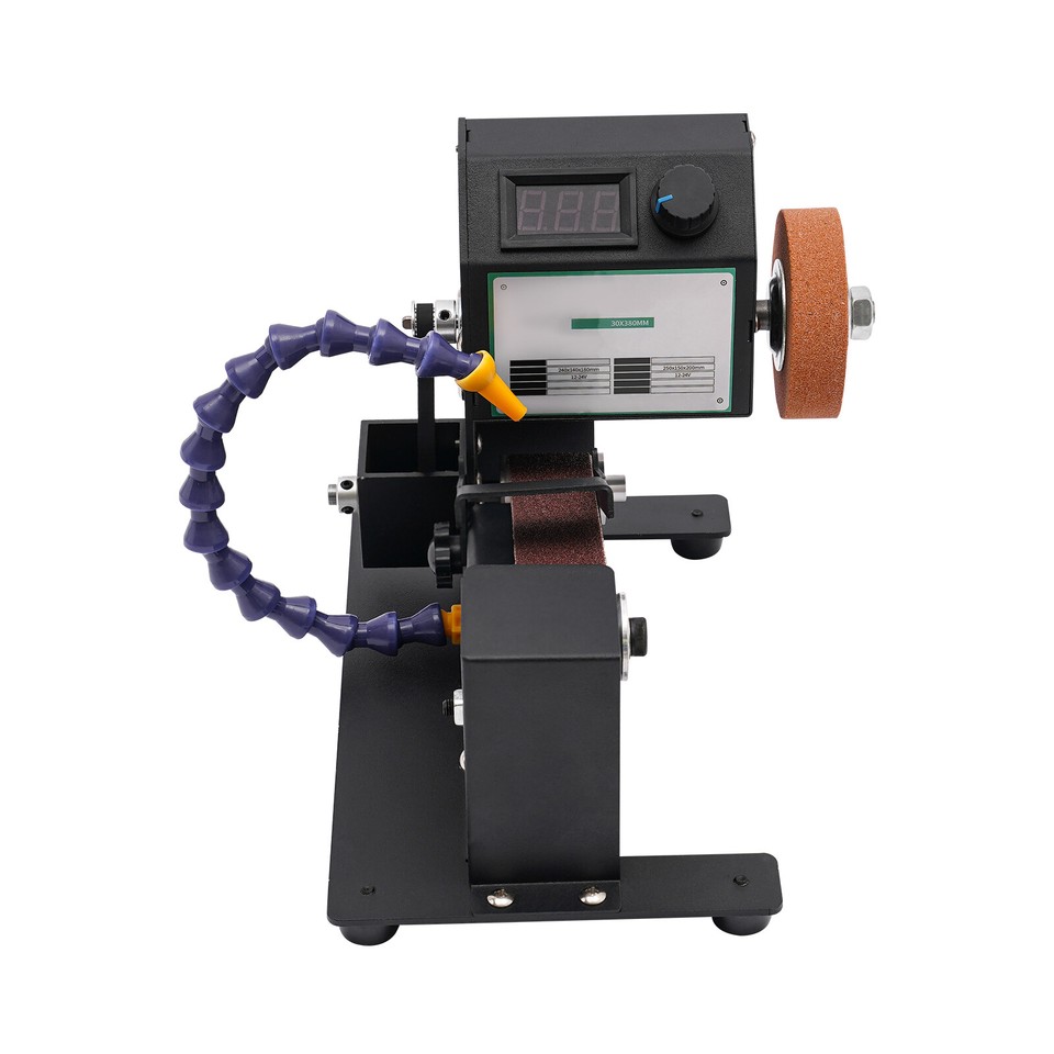 DIY Mini Electric Belt Grinder Machine Grinding Polishing Abrasive ...