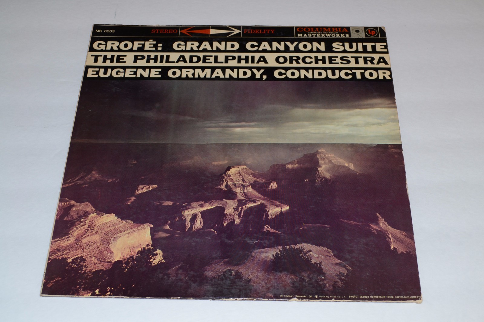 Grofe: Grand Canyon Suite~The Philadelphia Orchestra~Eugene Ormandy~Six ...