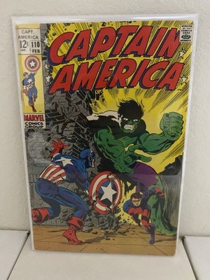 Captain America Vol 1 #110 VF- 1st Madame Hydra Viper Marvel Comics ...