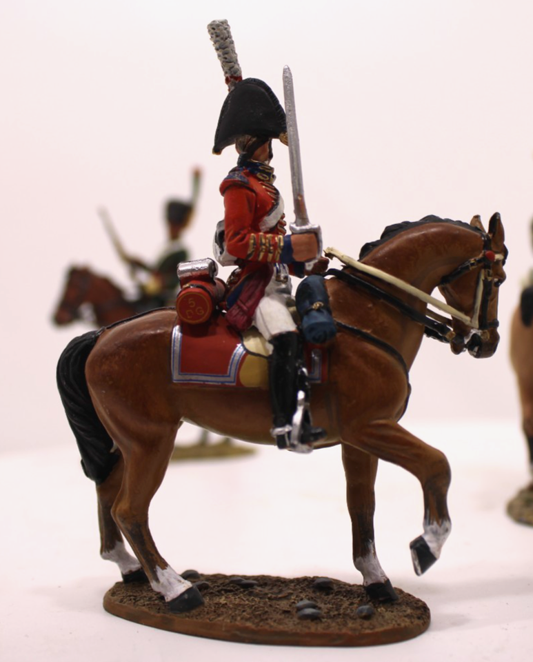 4X Del Prado Soldiers on Horseback, Napoleonic Wars Era 1:32 Scale | eBay