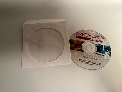 2014 Moog Quickset Disk Disc CD00519 HTF Replacement RARE Software ...