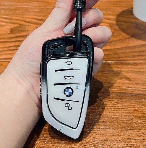 Zinc Alloy Key Fob Protection Case Cover for BMW 3 4 5 6 7 Series X3 X5 ...