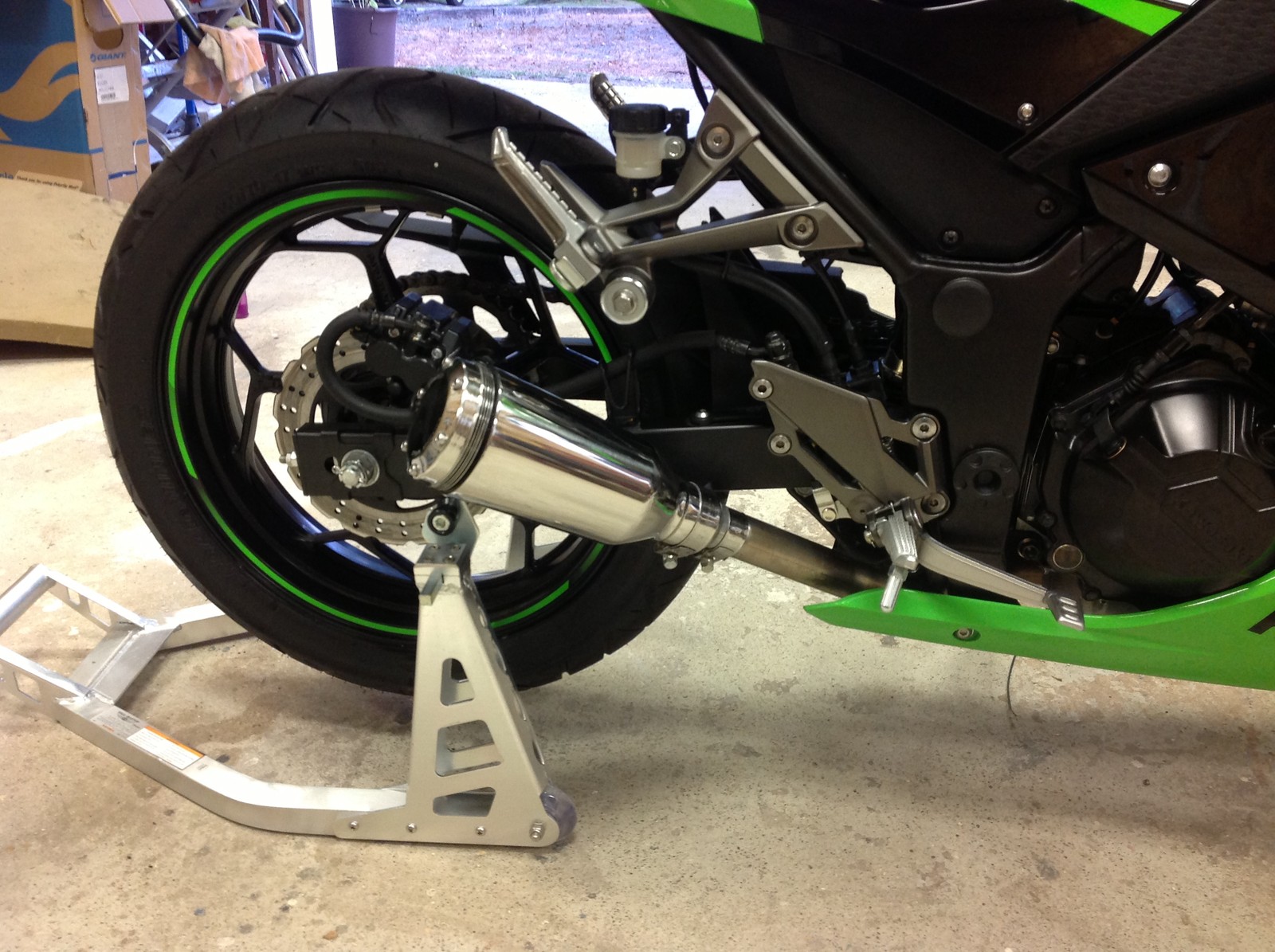 Kawasaki Ninja 250R exhaust pipe 2008 -2012 XB08 Extremeblaster tunable ...