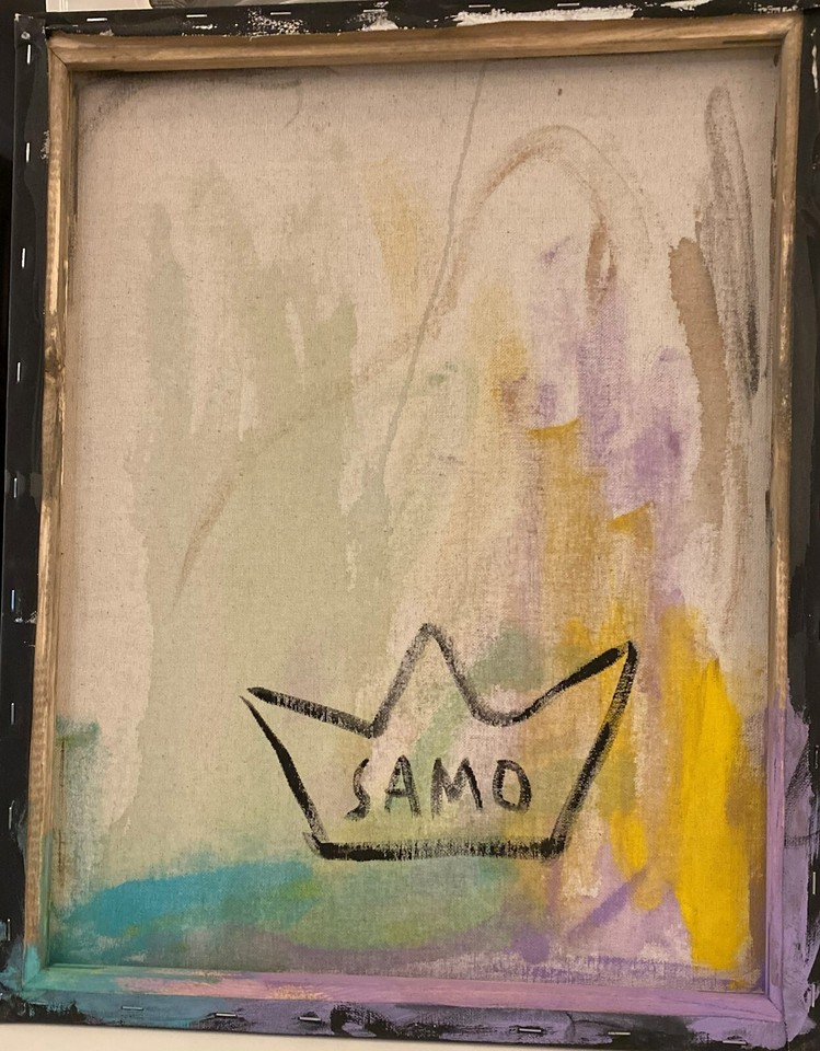 SAMO , Jean Michel Basquiat, attributed, NYC Graffiti Art LAST KING OF ...