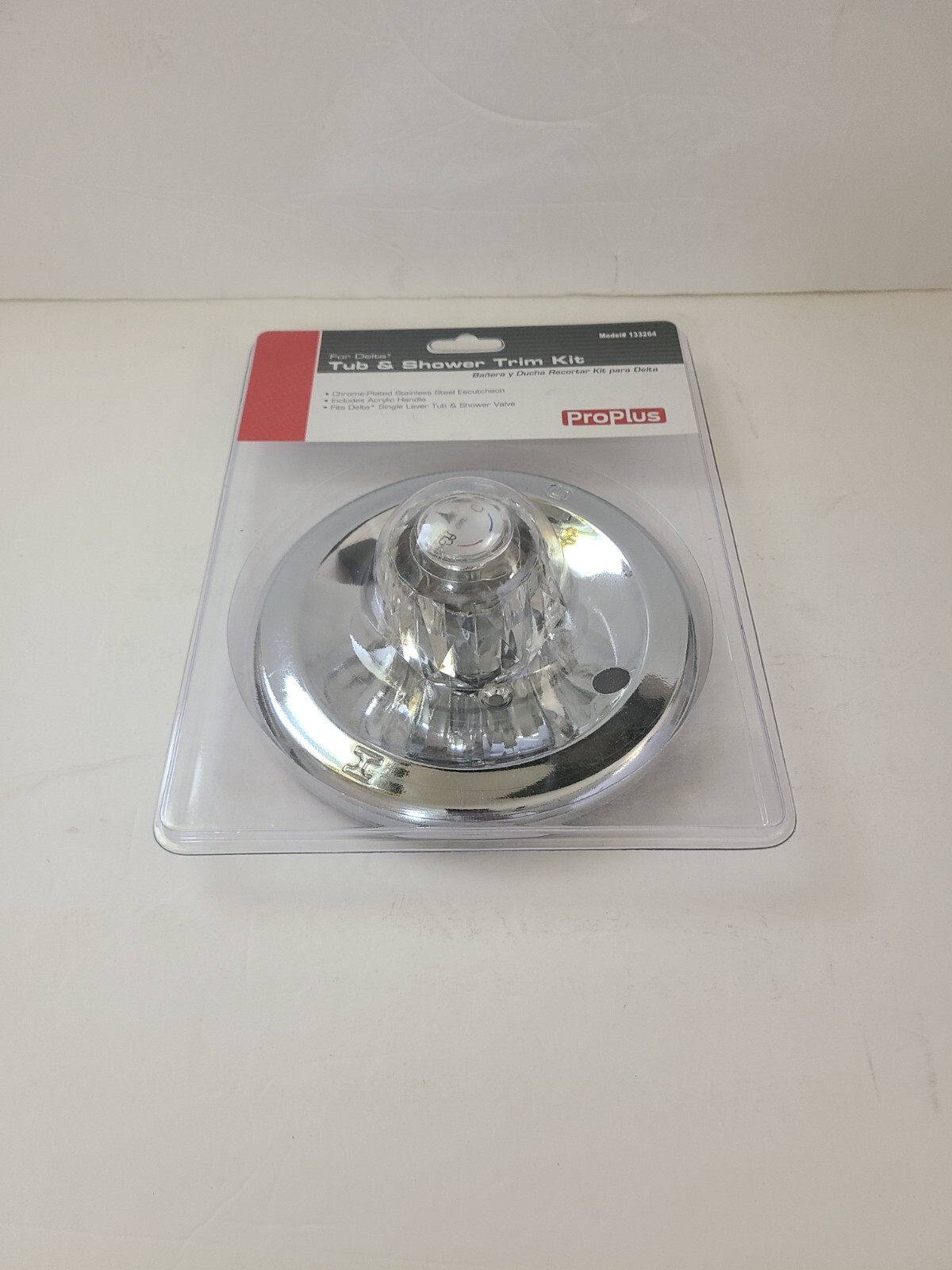 ProPlus Tub & Shower Trim Kit for Delta Chrome Plated Stainless Steel ...