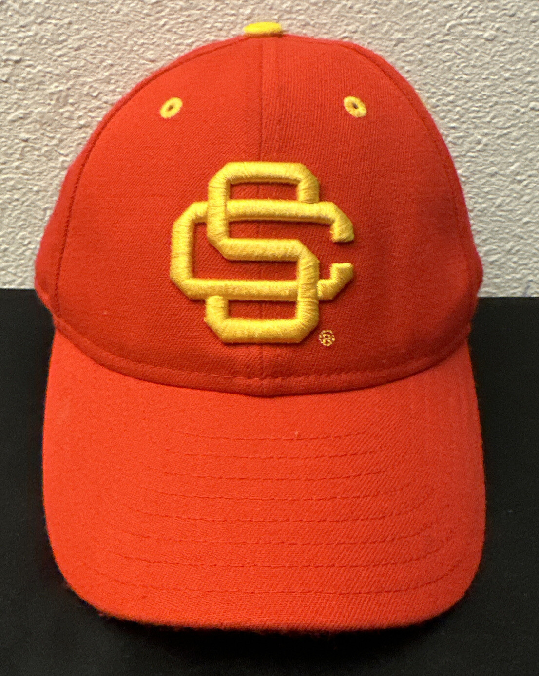 USC Hat New Era Hat Cap Fitted Size 7 Concealer Red Form Fitted USC ...