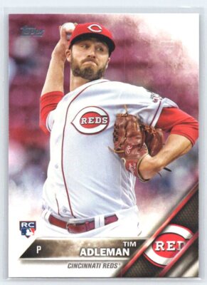 2016 Topps Update Tim Adleman #US219 RC Rookie Cincinnati Reds | eBay