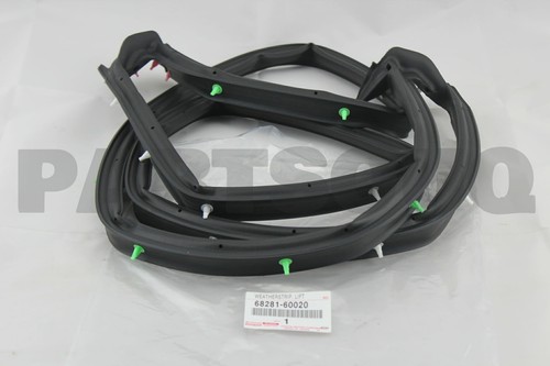 6828160020 Genuine Toyota WEATHERSTRIP, LIFT GATE 68281-60020 | eBay
