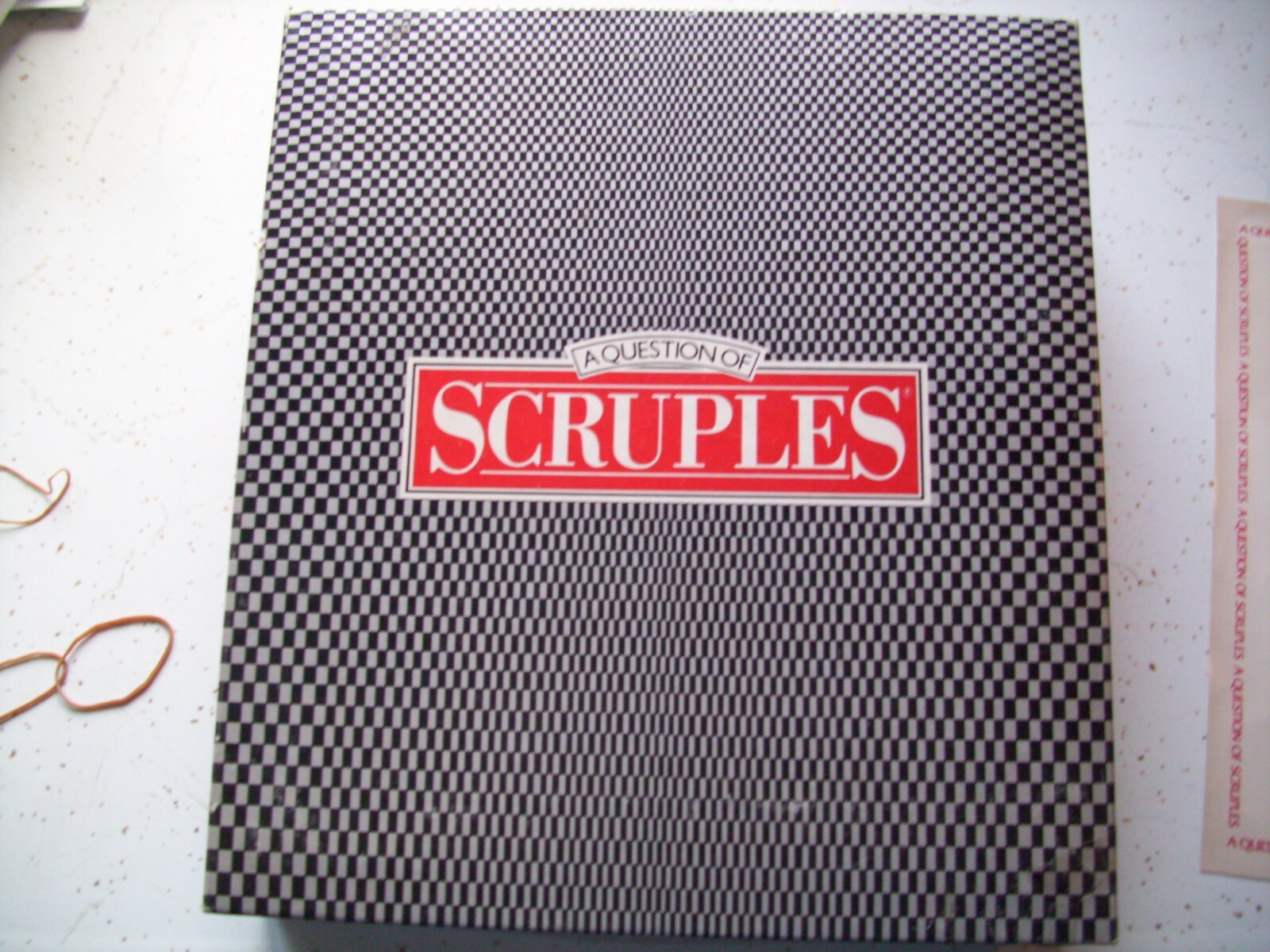 A Question Of Scruples - The Game Of Moral Dilemmas 1986 # 4619 Milton ...