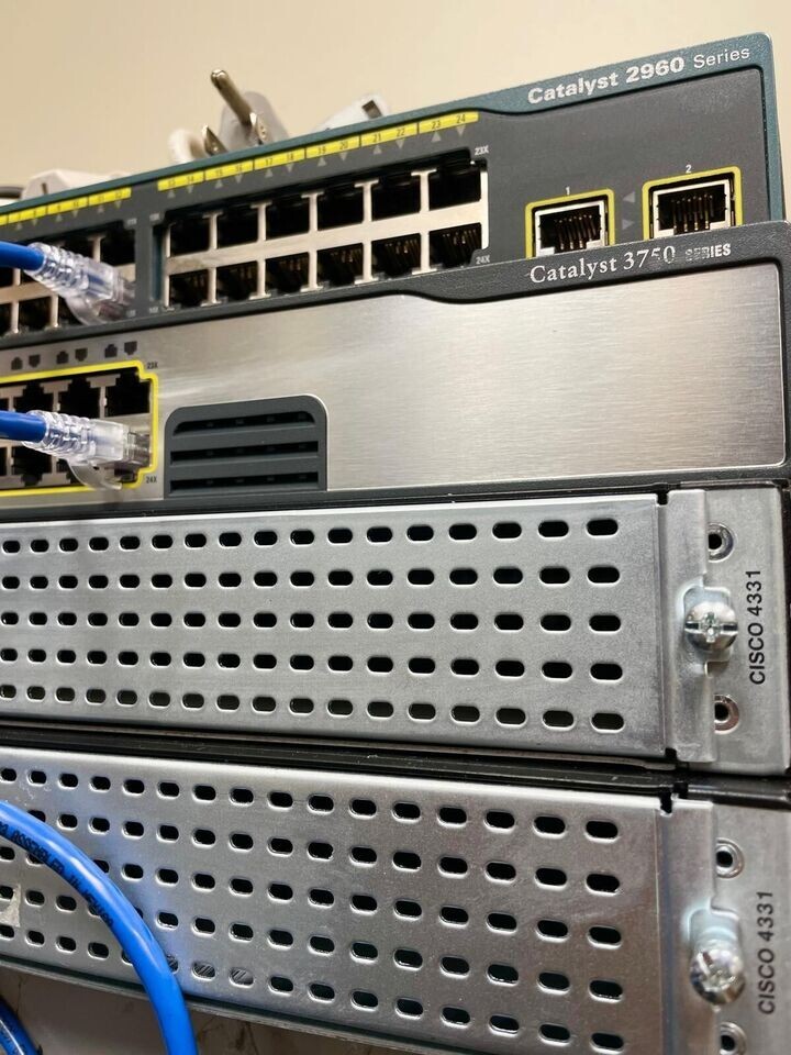 Super Cisco CCENT CCNA & CCNP LAB KIT ISR4331 Cisco IOS-XE,3560x,2960 ...