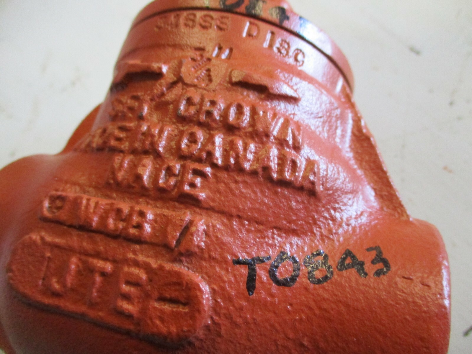 CROWN JUDD Swing Check Valve 3/4" 1500 psi WOG Threaded End NACE Trim ...