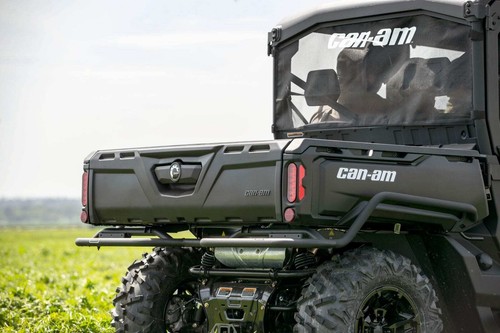 Can-Am Black Rear Bumper 715008109 OEM 2016-2020 Defender HD5 HD8 HD10 ...