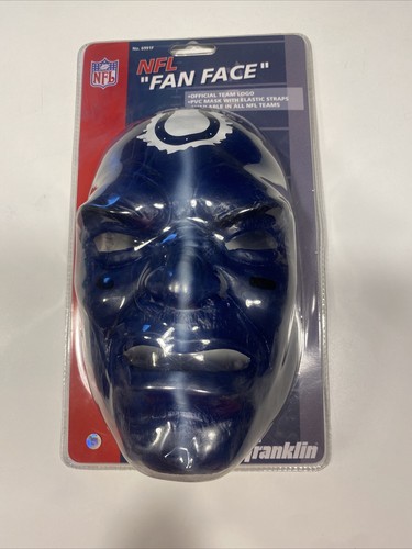 NFL Football Indianapolis Colts Fan Face Warrior Mask Logo Game ...