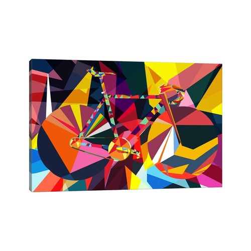 iCanvas "Polygon Fixie" by Unknown Artist Canvas Print | eBay
