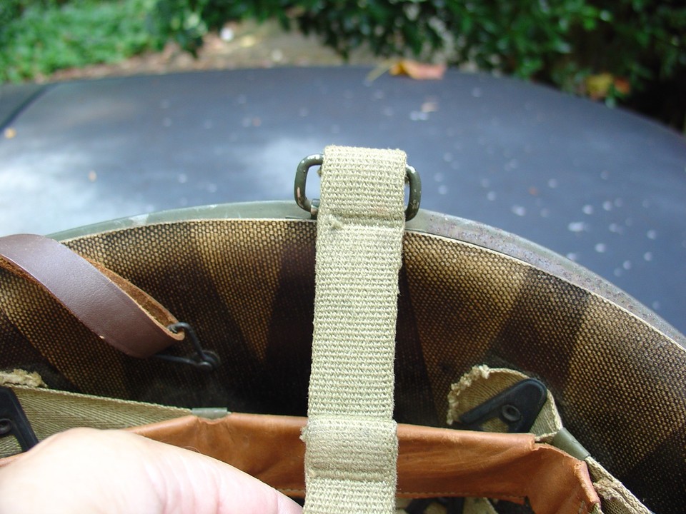 WWII M1 Helmet McCord 1218G RS/SB Capac Liner Original Paint Near Mint ...