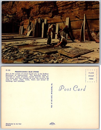 Pennsylvania Blue Stone Quarry Postcard | eBay