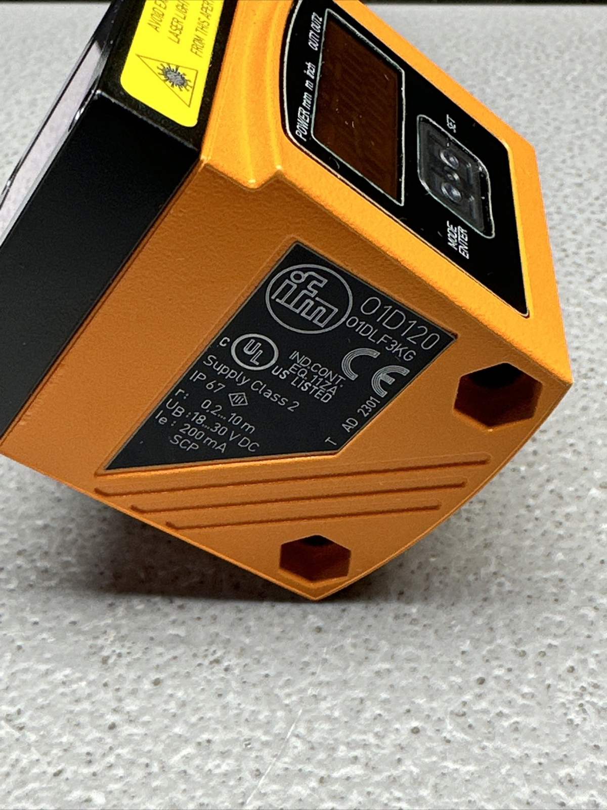 ifm 01D120 LASER RANGING SENSOR for sale online | eBay