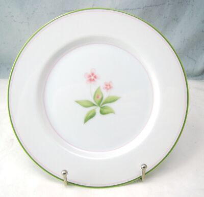 Fitz & Floyd Inglaze 1981 FLEURETTES Salad Plate Style D Has 2 flakes ...