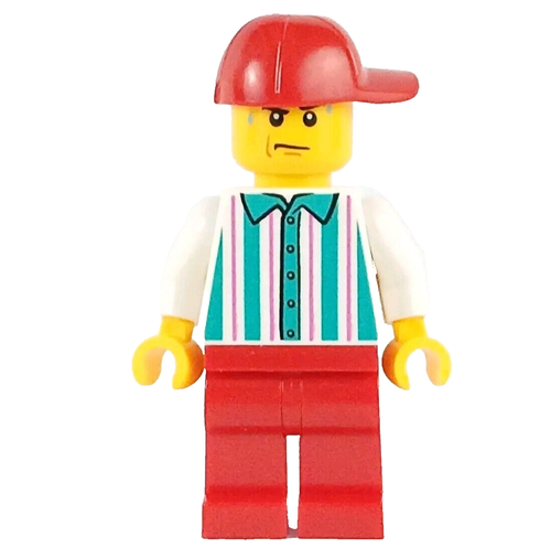LEGO® City Hot Dog Vendor Minifigure Male Sweat on Brow cty1434 | eBay