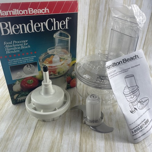 Hamilton Beach Blender Chef Mini Food Processor Attachment 70900 Brand ...