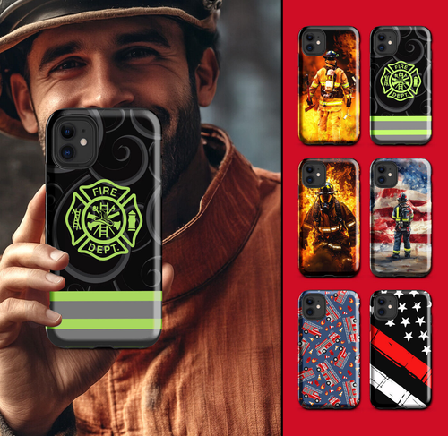 Firefighter Cell Phone Case #3, fits select iPhone® & Samsung® models ...