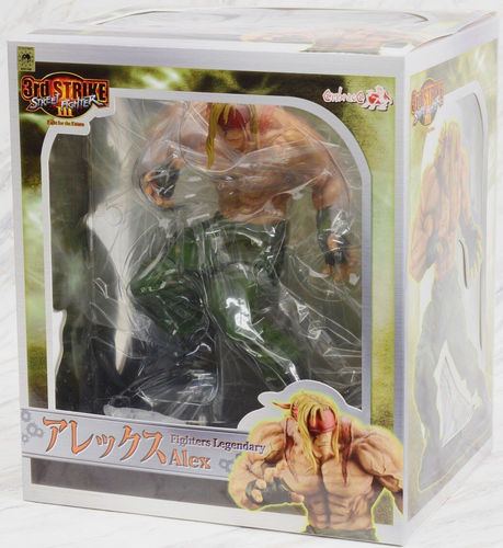 Street Fighter III 3rd Strike Fighters Legendary Alex PVC Figure Statue ...