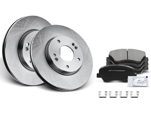 For 2012-2016 Hyundai Veloster Brake Pad and Rotor Kit Front APR ...