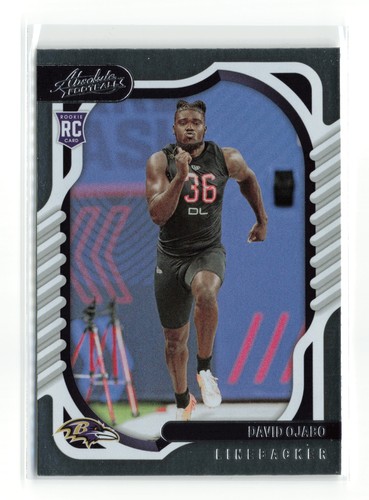 DAVID OJABO #155 2022 PANINI ABSOLUTE RAVENS RC | eBay