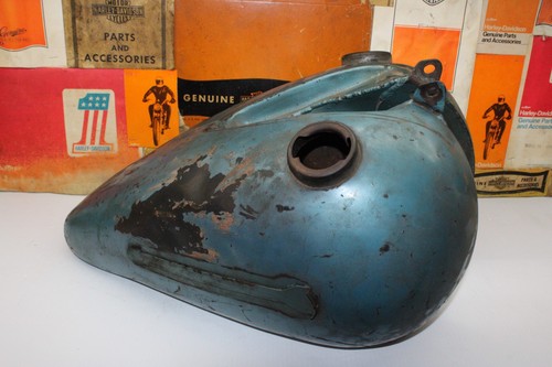 1947-51 Harley-Davidson Panhead Hydra-Glide Hand Shift Gas Tanks ...