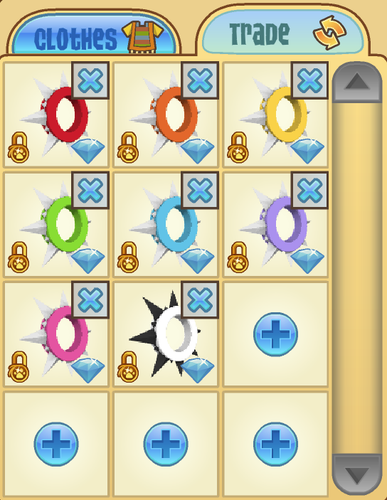 Animal Jam Classic AJ AJC You-Choose Spectacular Long Spiked Collars ...