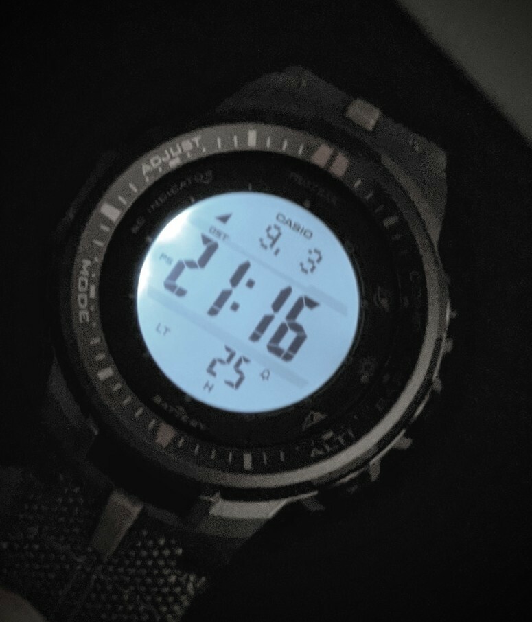 RARE! Casio Protrek TOUGH SOLAR, RADIO CONTROLLED, Screen Protector ...