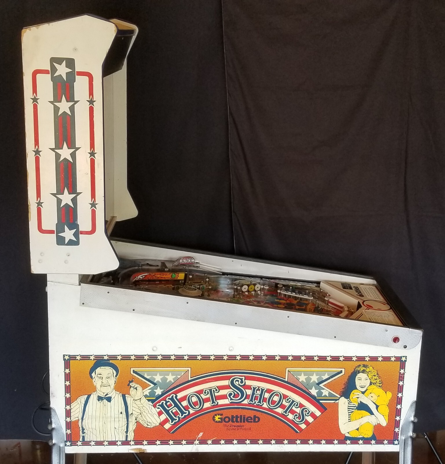 Hot Shots Pinball Machine (Gottlieb) 1989 - RESTORED | eBay