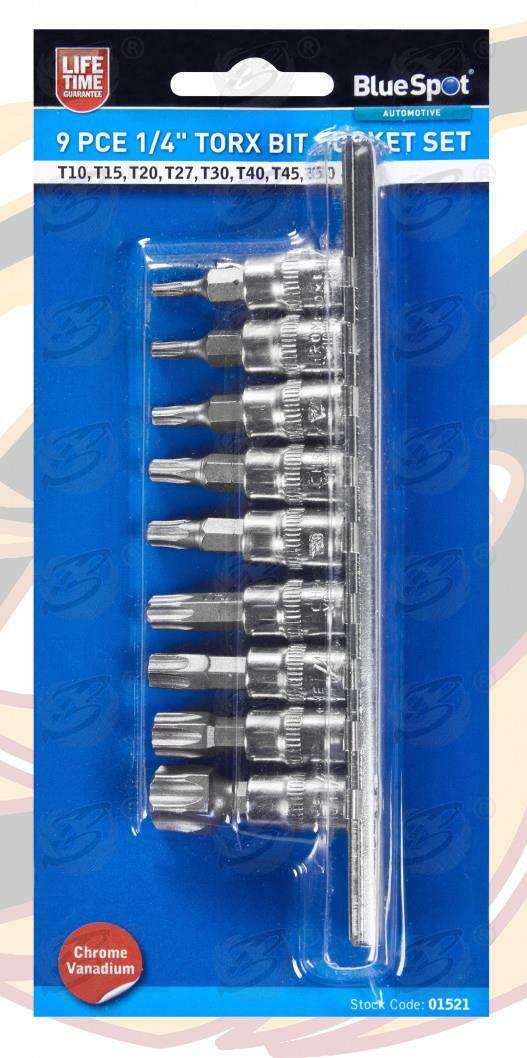 Torx Bit Socket Set 1 4 Torx Star Keys Trx Grelly Uk