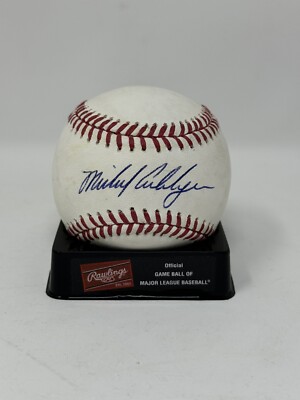 MICHAEL CUDDYER SIGNED AUTOGRAPH G/U OFFICIAL MLB BASEBALL MINNESOTA ...