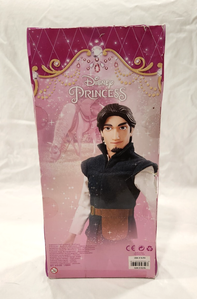 Disney Store Flynn Rider Doll Figure New Rare Sealed Tangled Classic ...