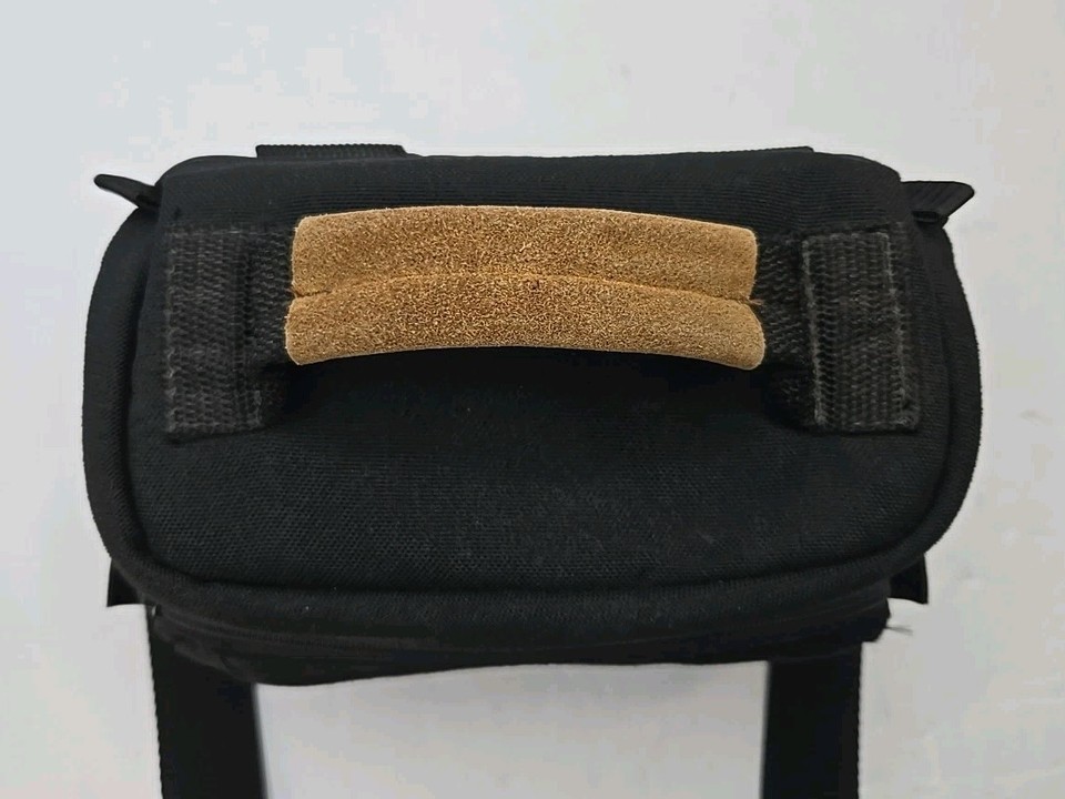 Vintage 1985 Tamrac Camera Bag 601 Black Shoulder Strap Belt Loops ...