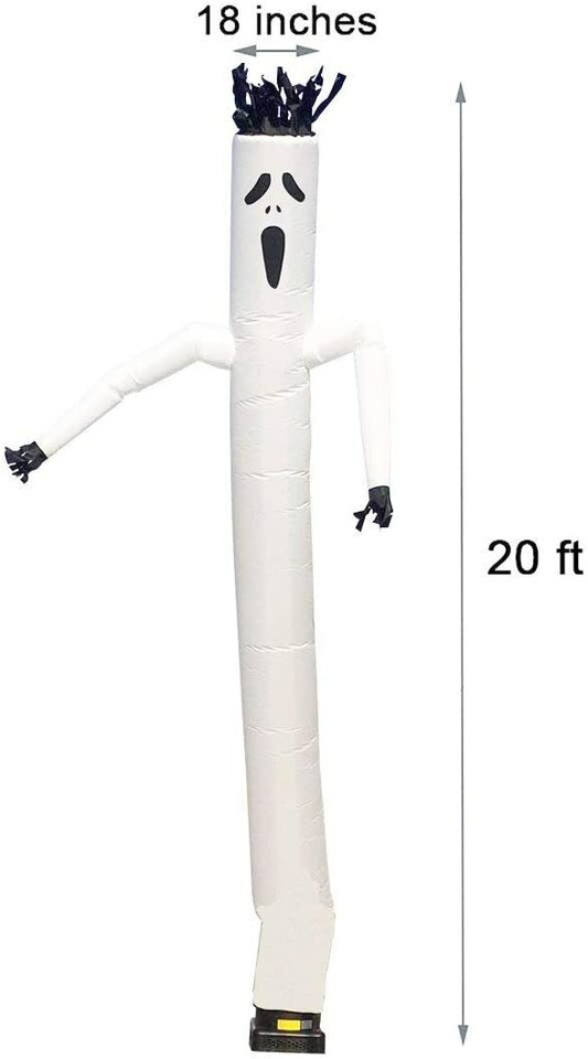 20Ft Air Inflatable Dancing Wind Dancer Dancing Puppet Tube Man with ...