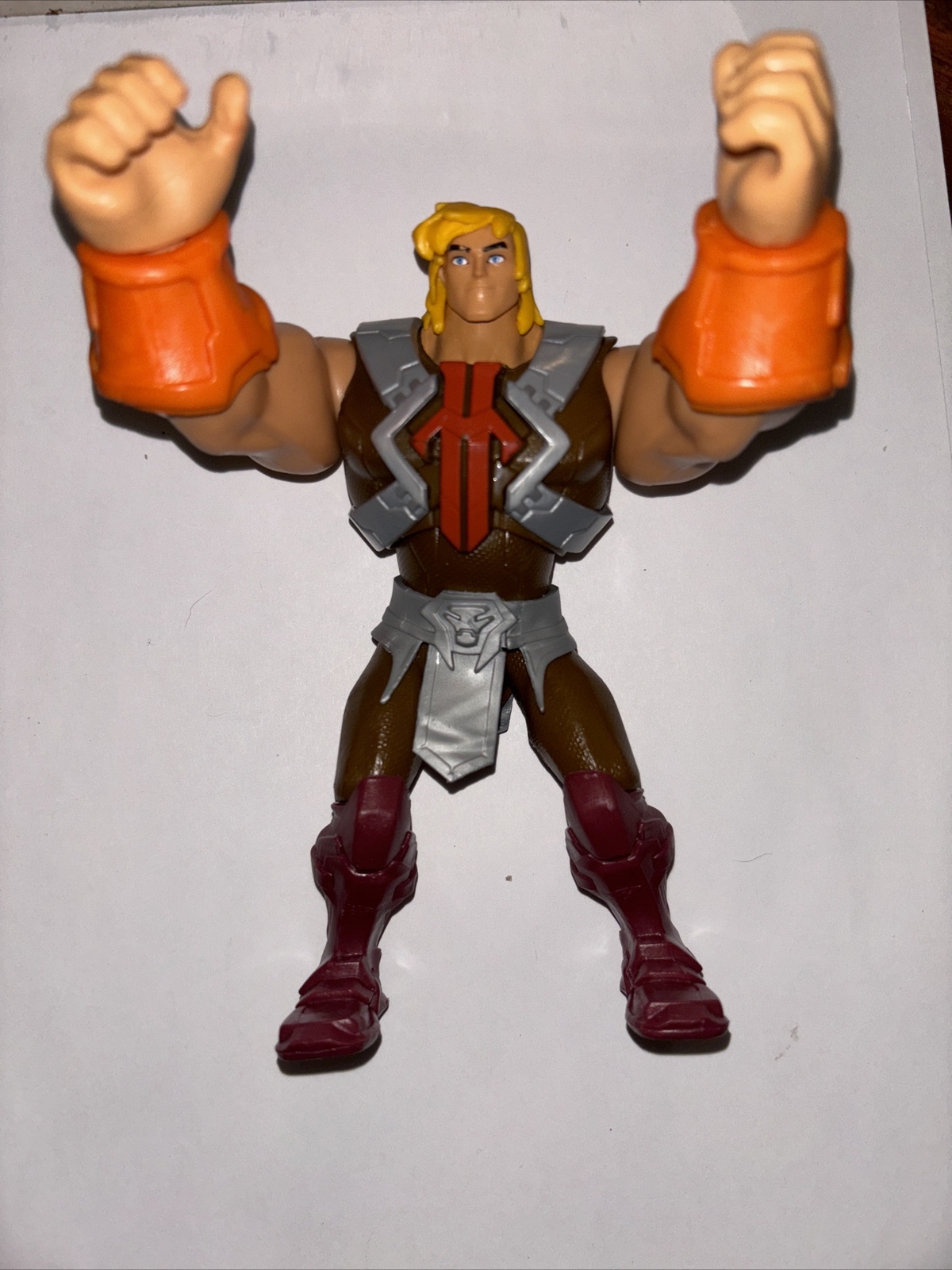 Masters of the Universe He Man Power Attack Action Figure 5.75" Mattel ...