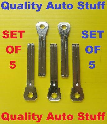NEW 5X High Security Key Test Blades For Locksmith Use Lot Set of 5 ...
