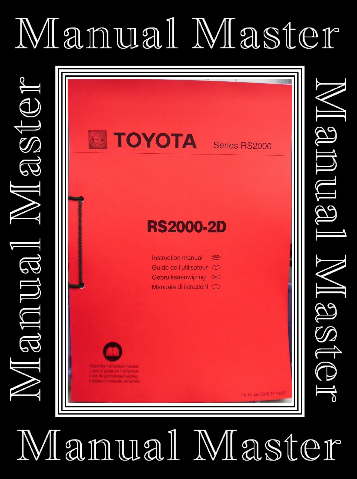 Toyota RS2000-2D sewing machine instruction | Grelly UK