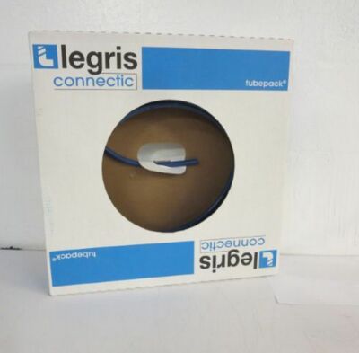 LEGRIS 1094P62 04 SEMI-RIGID POLYAMIDE (PA) TUBING; 1/2 OD 100FT; BLUE ...